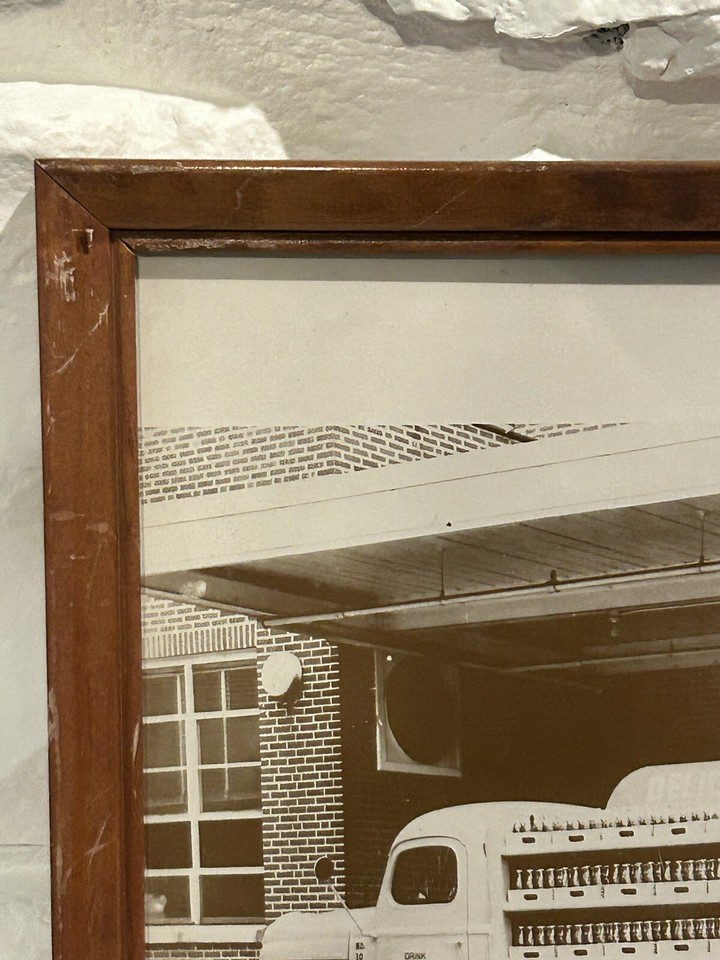 Vintage Coca-Cola Delivery Truck Advertisement Dorsey Trailer Elba With ...