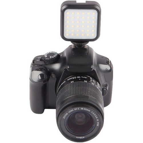 Vivitar Hot Shoe Rechargeable LED Video Light for Cameras & Videos ...