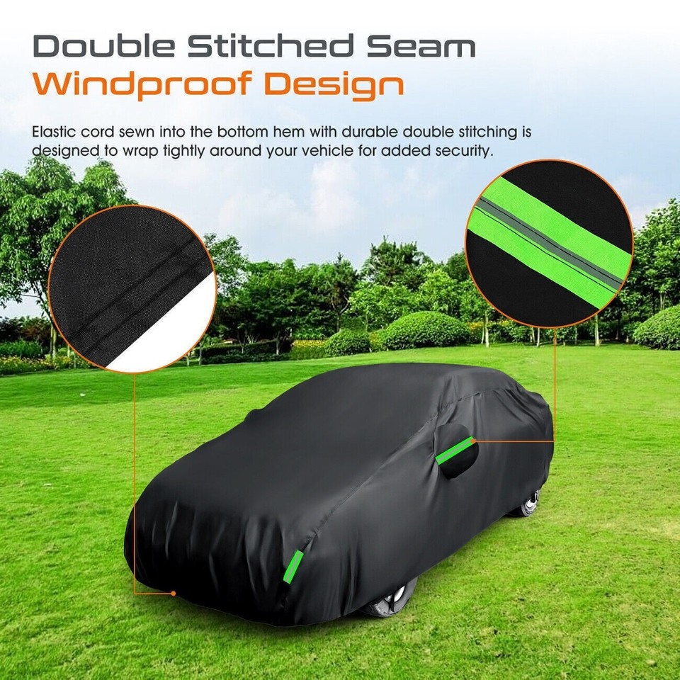 Full Car Cover All Weather Protection for CHEVY CORVETTE C4 C3 C5 C6 C7 ...