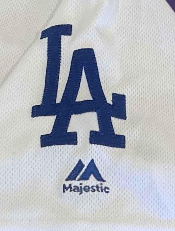 Authentic Kenley Jansen #74 Los Angeles(LA) Dodgers Majestic Jersey 48 ...