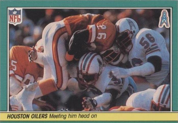 1984 Fleer Teams in Action - Houston Oilers #22 for sale online | eBay