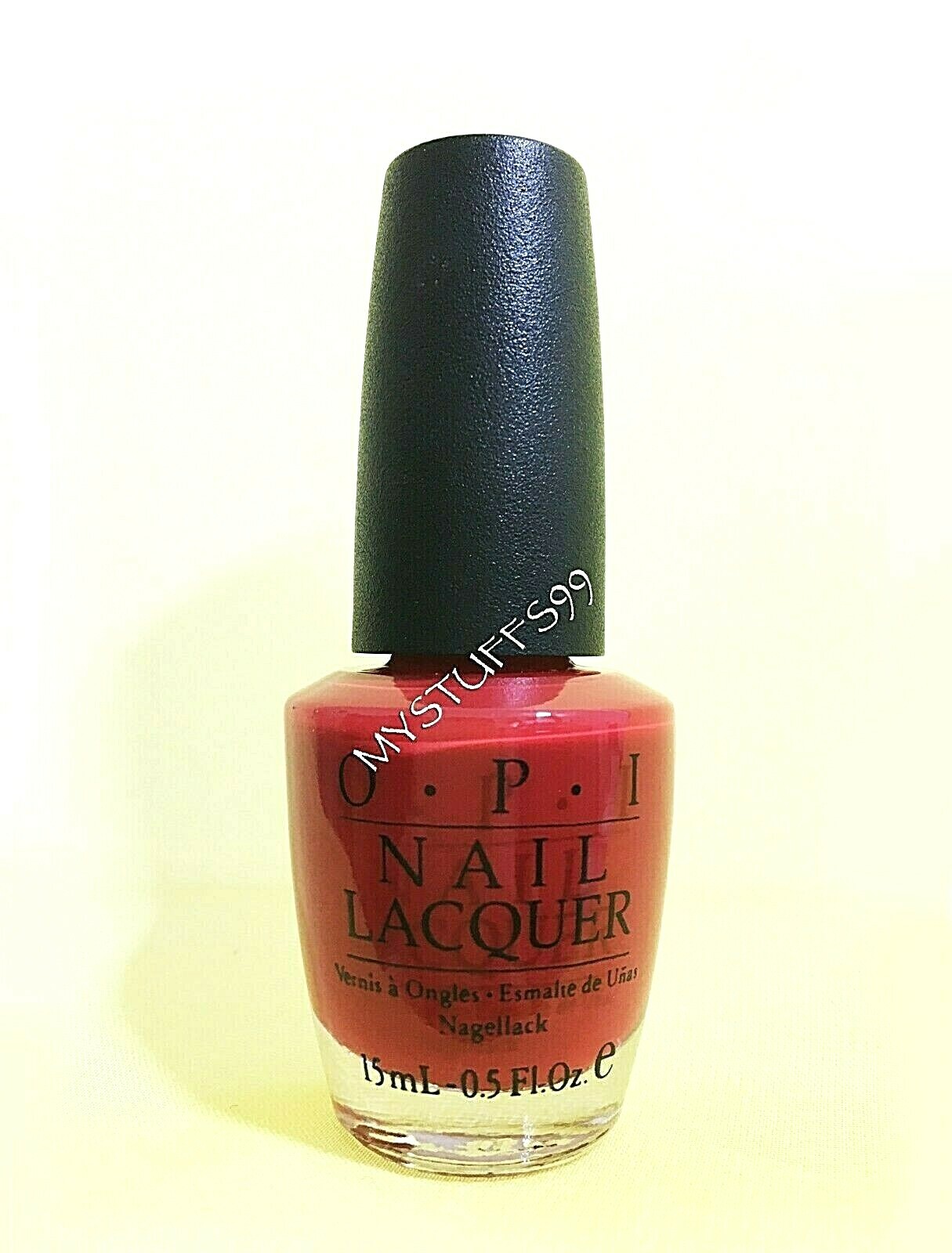 OPI Nail Lacquer "SR 5R7 HAPPY HOLLY-DAYS!" WRAPPED UP IN RED ...