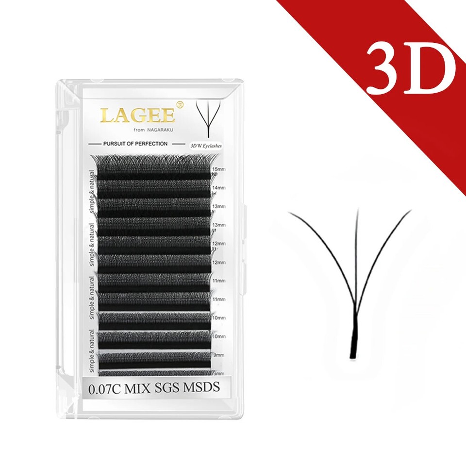 Premade Lash Fans 3D 4D 5D W Shape Volume Eyelash Extension Bloom ...