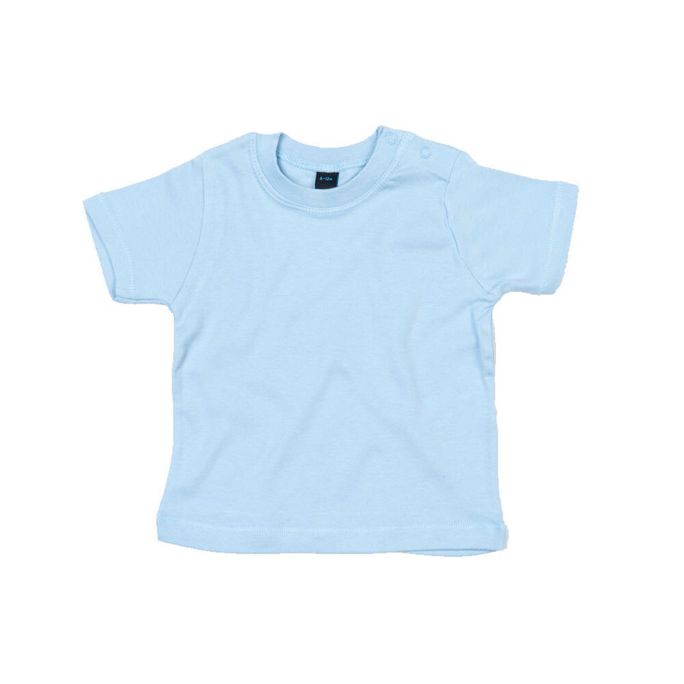 BabyBugz Baby T-Shirt Boys Girls Toddler Plain Cotton Tee 0 - 24 Months ...