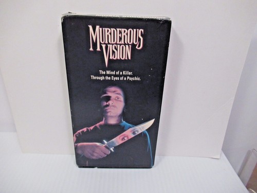 Rare VHS Murderous Vision Paramount Pictures Bruce Boxleitner Laura ...