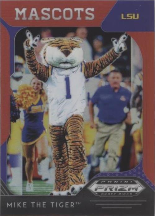 2019 Panini Prizm Draft - Mascots LSU Tigers #47 Red Prizm for sale ...