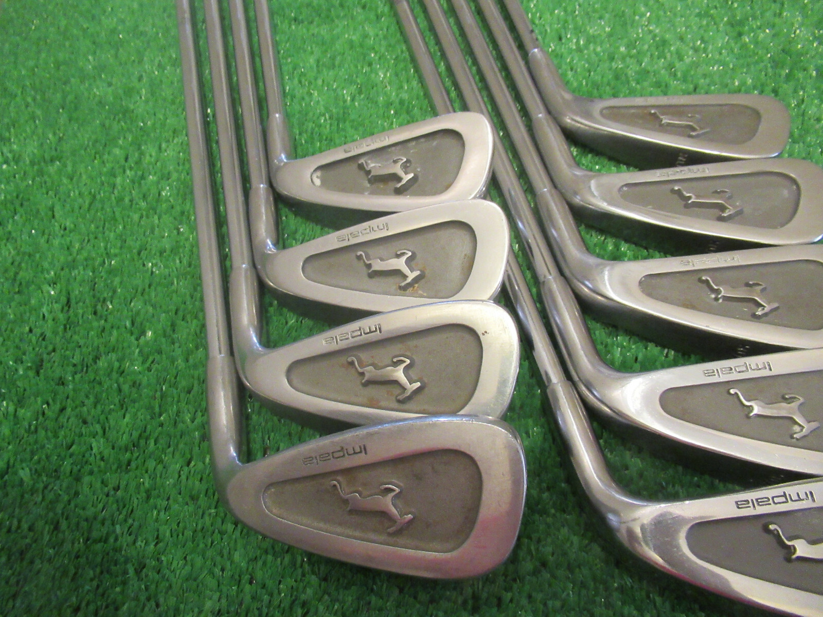 LYNX IMPALA IRON SET 3-PW SW GOLF CLUBS ORIGINAL REGULAR FLEX STEEL ...