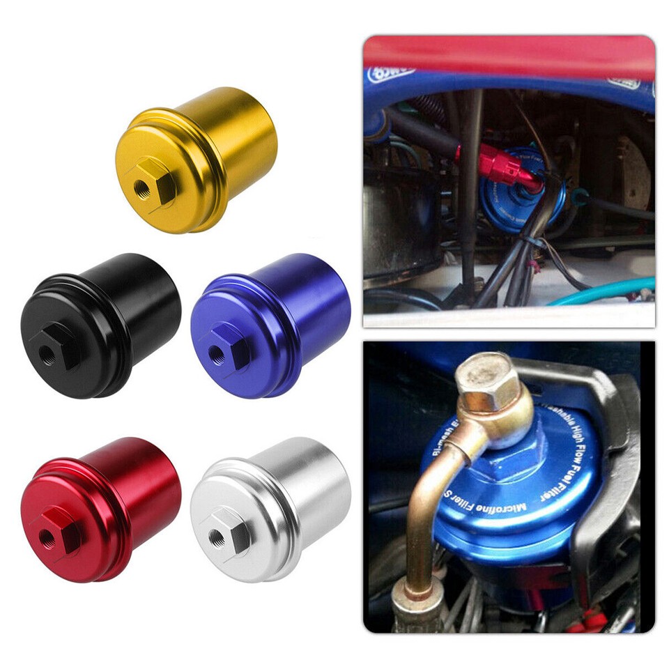 Blue Car High Flow Fuel Filter Washable For Honda Civic Acura Integra 1 ...