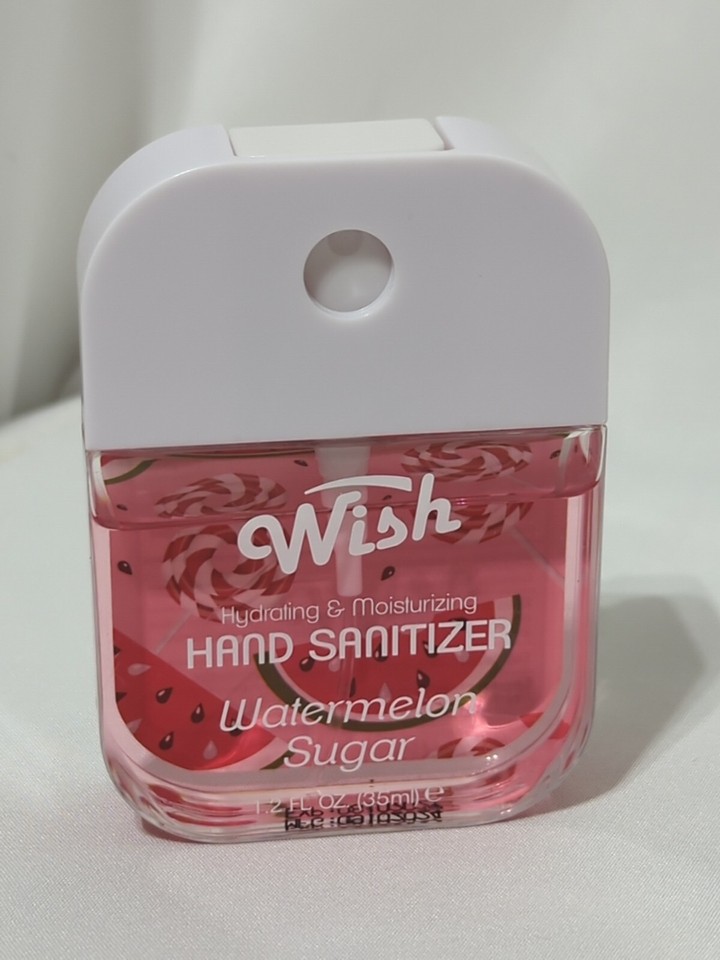 4x Wish Power Mist Hand Sanitizer Palm Size Hydrating & Moisturizing 1 ...