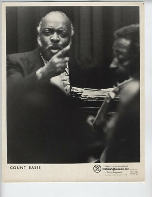 ORIGINAL COUNT BASIE JAZZ VINTAGE PHOTO JAZZ MUSICIAN 8X10 INCHES A | eBay