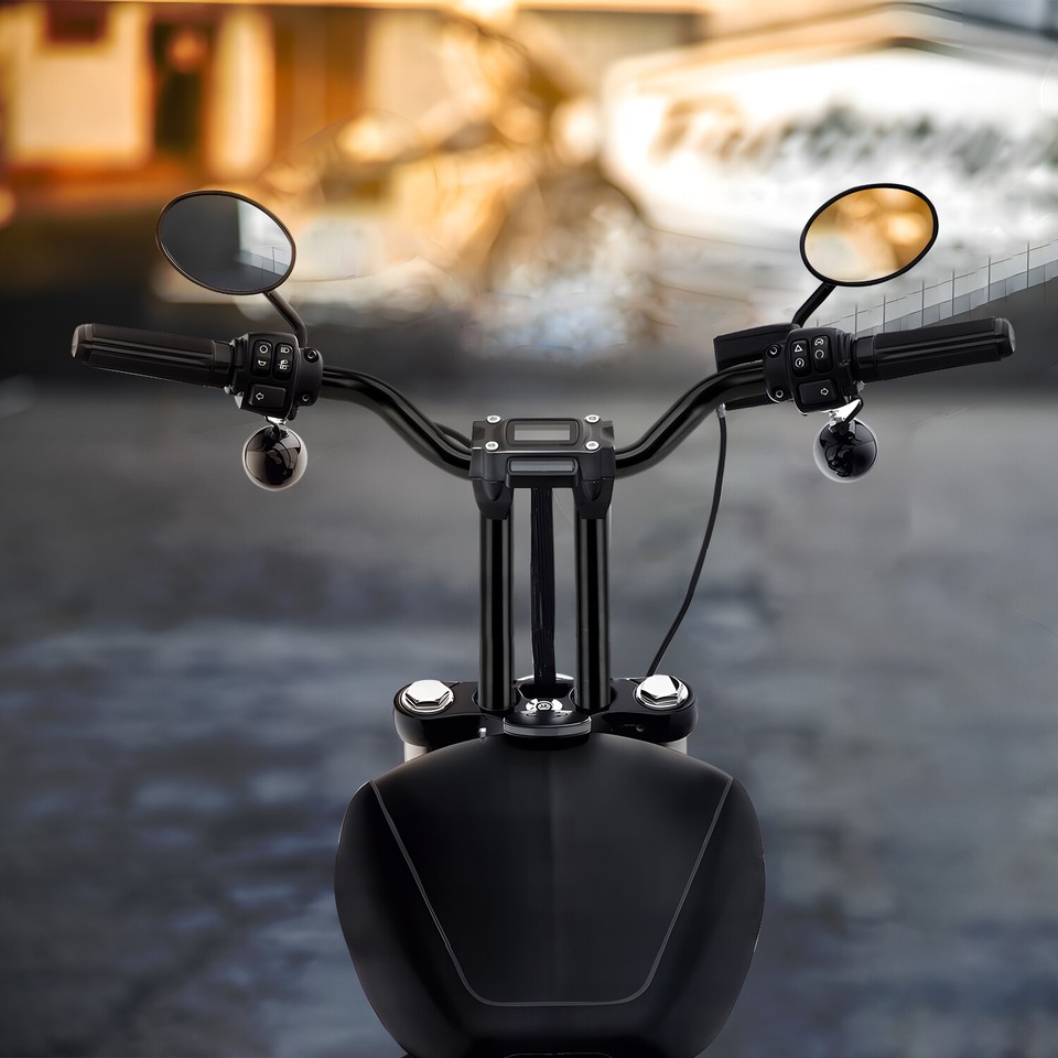 10" 12" 14" 16" MX-T Bars Handlebar For Harley Sportster XL Iron 883 ...