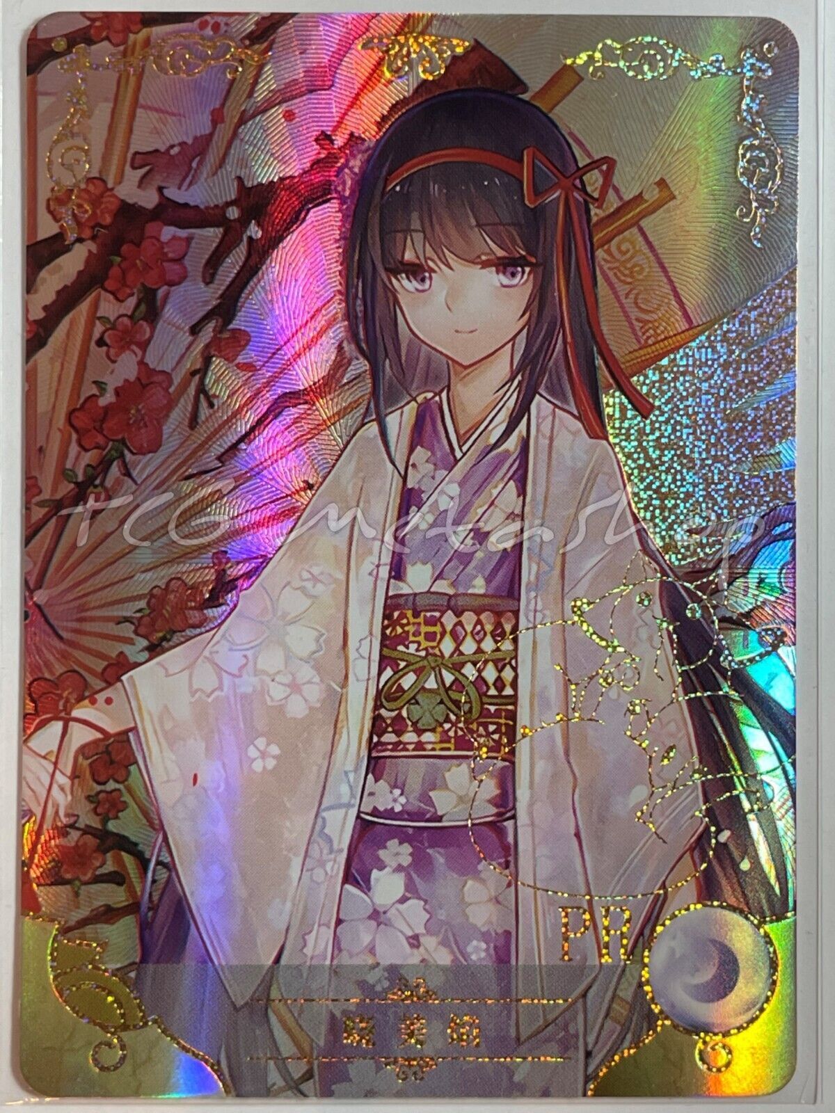Goddess Story PROMO CARD PR 10M02 Waifu Anime NM Akemi Homura PR-005 | eBay