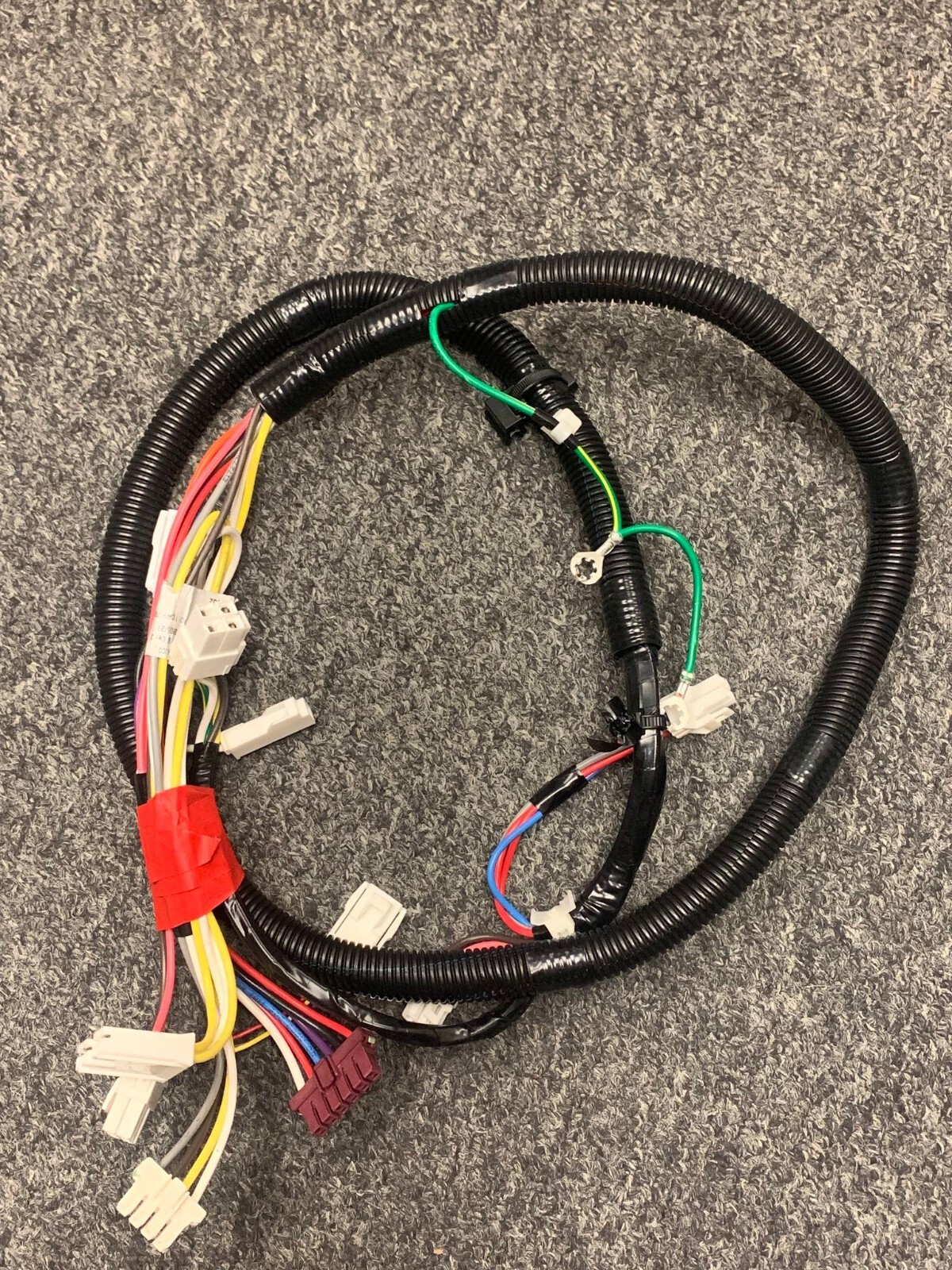 OEM GE Laundry Center/Combo Washer Main Harness WH19X27242 for ...