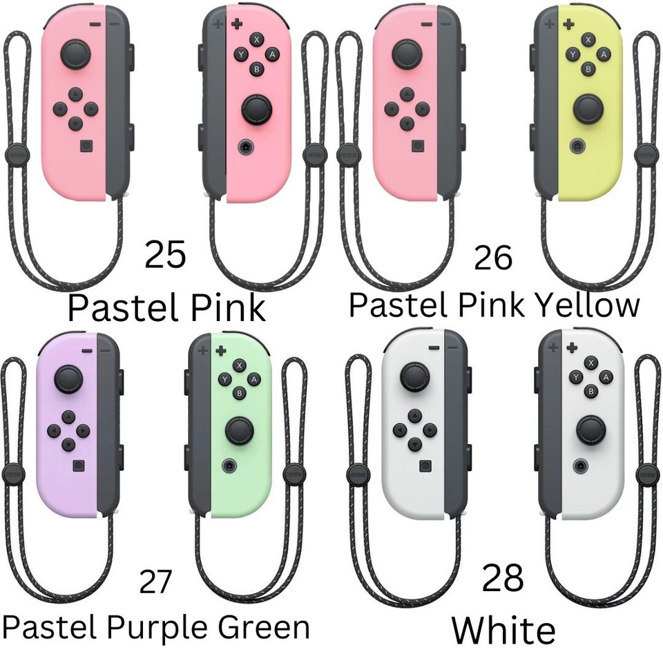 Nintendo Switch/OLED Hall Effect Never Drift Wireless JoyCons -With ...