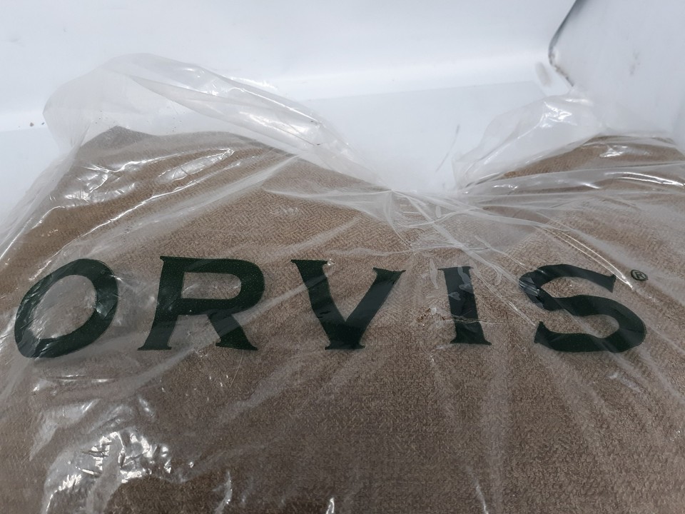 Orvis Dog Bed Pad Large Brown Polyurethane Foam Polyester Cover | eBay