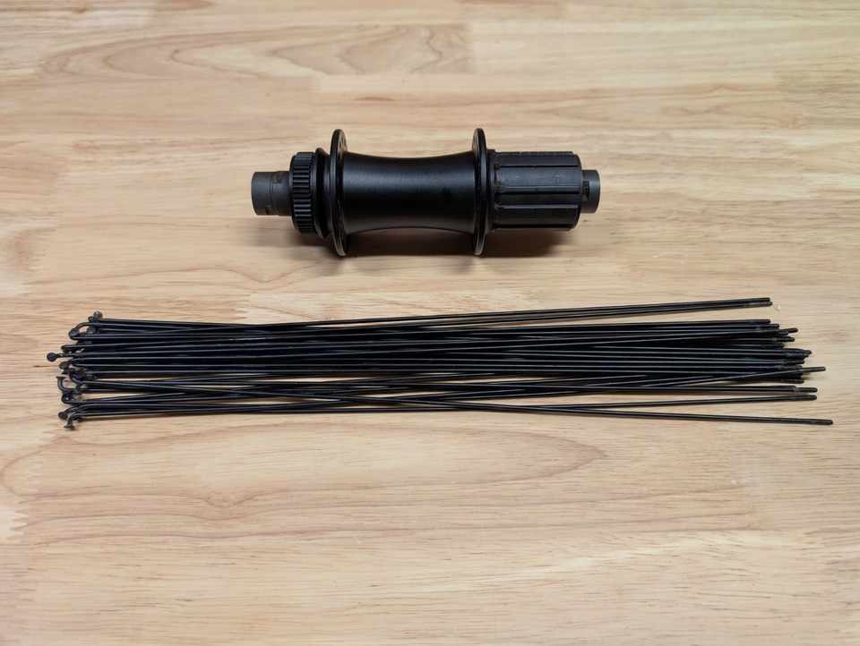 MTB Rear Disc Boost Hub & Spokes (32H) 12spd, Syncros/Shimano - 12x148 ...