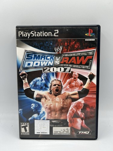WWE SmackDown vs Raw 2007 PS2 PlayStation 2 Complete CIB | eBay