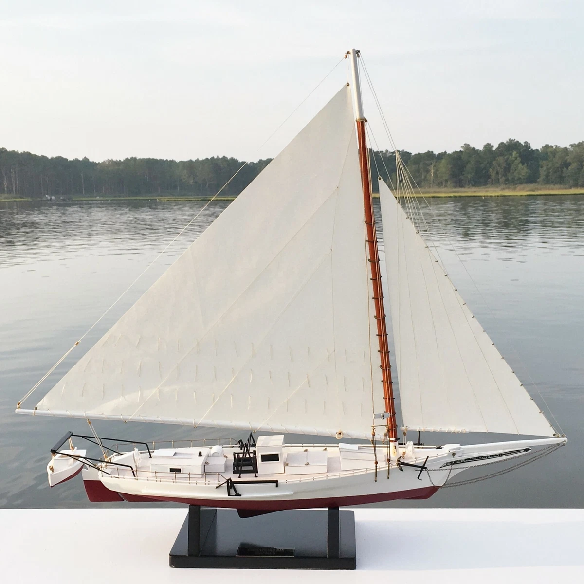 Old Modern Handicrafts Skipjack Painted (L80) Model Boat, 55% OFF