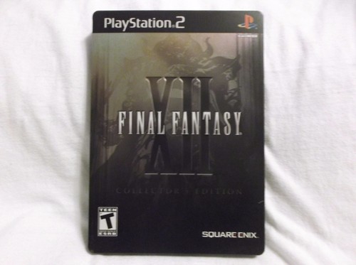 PS2 Playstation 2 Final Fantasy XII 12 Collector's Edition SteelCase ...
