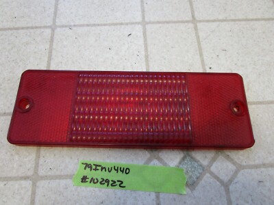 Vintage 79 Kawasaki 440 L/C Invader Snowmobile Tail Light Lens | eBay