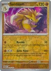 SANDSLASH 028/165 151 POKEMON ENGLISH (REVERSE HOLO, NM) | eBay