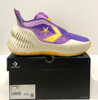 Converse All Star BB Prototype Yellow/Purple/White A03695C US M 8 W 9.5 ...