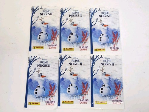 6 Packs of Panini Frozen 2 Disney Trading Cards Factory Sealed Pack 36 ...