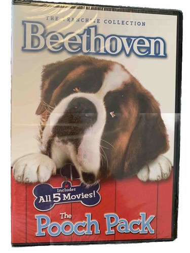Beethoven: The Pooch Pack DVD NEW Sealed St Bernard Dog Movie Kids ...