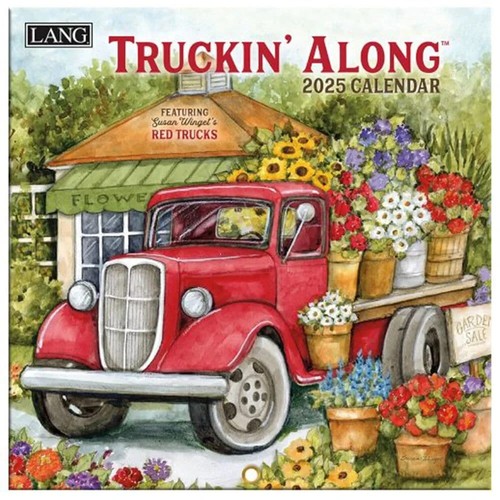 Lang - 2025 Truckn' Along Mini Wall Calendar by Susan Winget | eBay