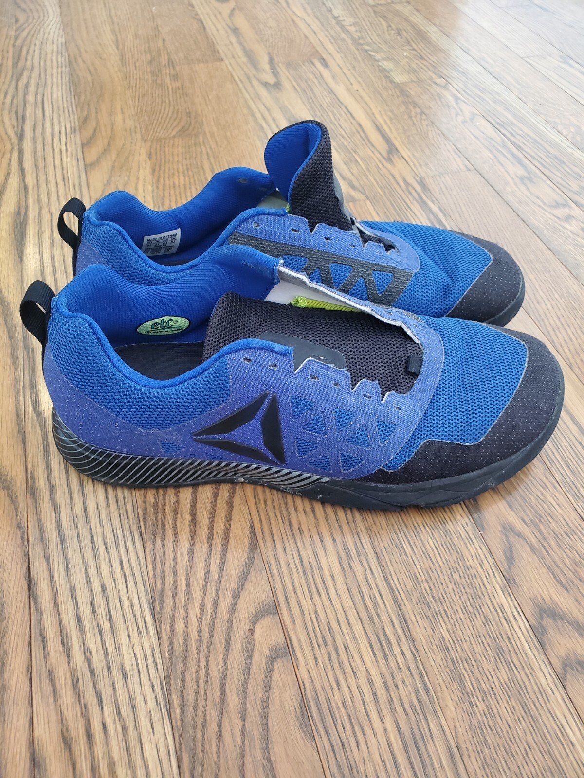 Reebok Mens Crossfit Nano 6 Custom Royal Blue Running… - Gem