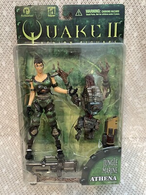 1998 Quake II Jungle Marine "Athena" Action Figure ~ ReSaurus Co ~ In ...