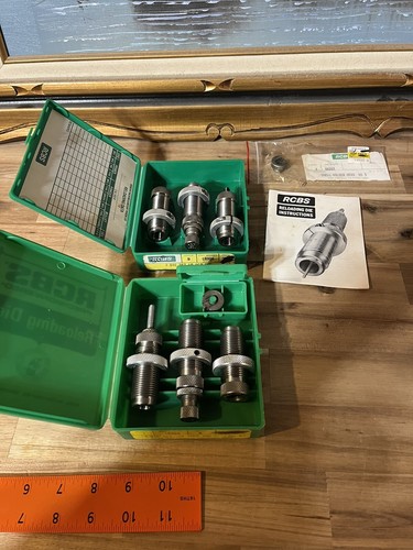 rcbs reloading dies .38 spec part # 18306 & 45 acp part # 18906 ...