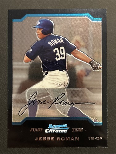 2004 Bowman Chrome Refractors #214 Jesse Roman RC Rookie Card | eBay