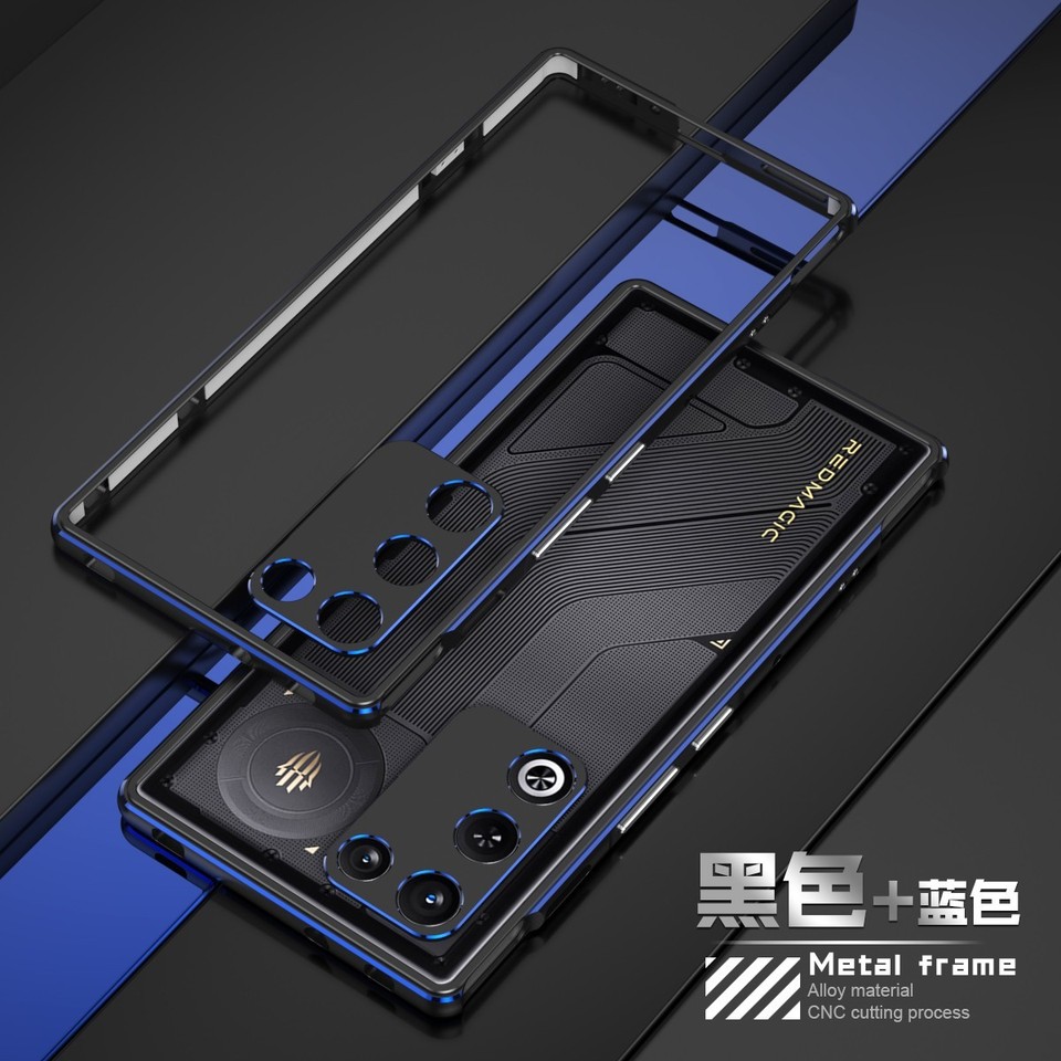 Luxury Aluminum Metal Bumper Frame Case For ZTE nubia Red Magic 11 Air ...