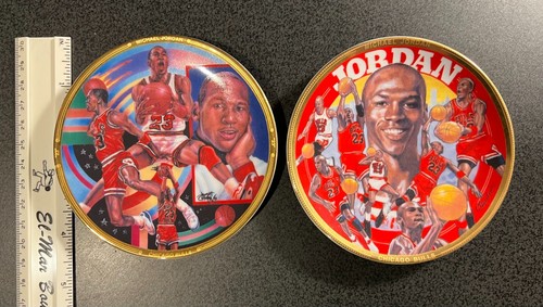 Michael Jordan 1991 Sports Impressions 4 1/2” Mini Collectable Plates ...