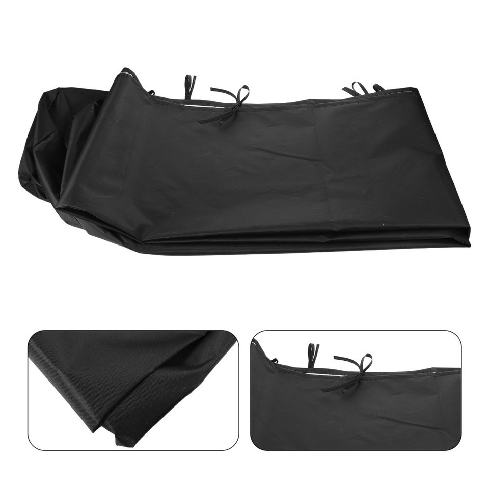 Awning Protective Cover - 3m/9.84ft Black Waterproof Retractable Shade ...