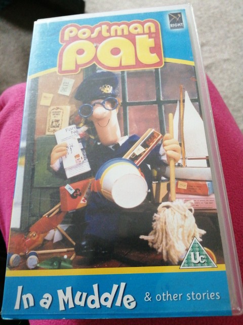 Postman Pat in a Muddle and Other Stories VHS Video - Contains 3 ...