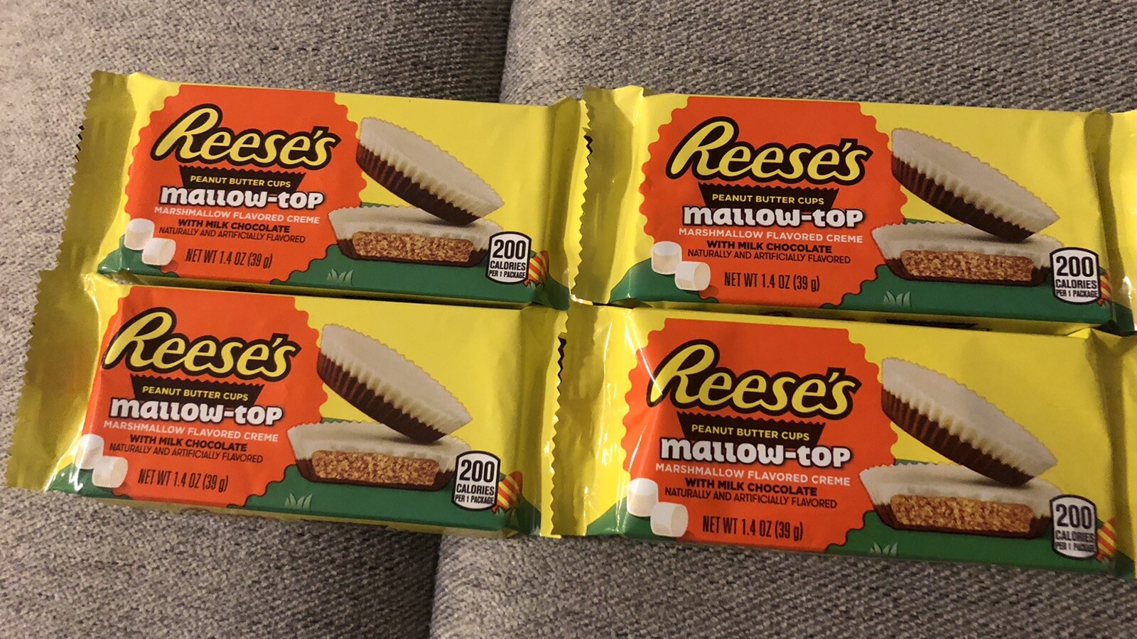 Reese's MALLOW TOP Marshmallow Creme Peanut Butter Cups BB 10/2022 for ...