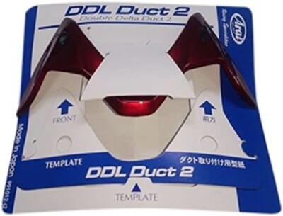 ARAI DDL Duct 2 Candy Red 101832 per Rapid OR, Rapide M, Tour Cross | eBay