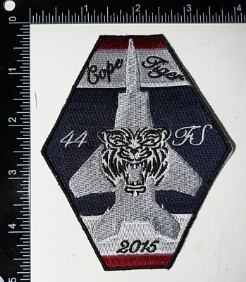 USAF 44th Fighter Squadron Cope Tiger 2015 Thailand Patch | eBay