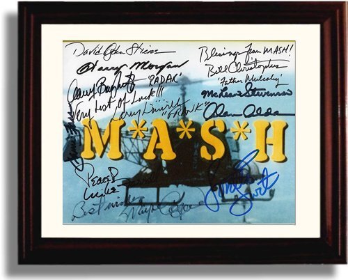 16x20 Framed Mash Autograph Promo Print - Cast Signed | eBay
