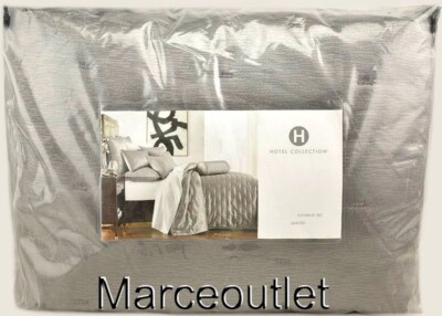 Hotel Collection Glint FULL / QUEEN Quilted Coverlet & Pillowshams Set ...