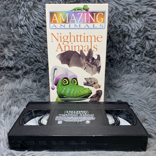 Amazing Animals: Nighttime Animals VHS Tape 1997 Partridge Films Kids ...
