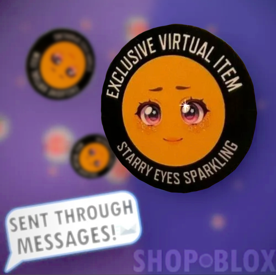 ROBL0X Celebrity Series 9 Starry Eyes Sparkling FACE Toy Code Sent in ...