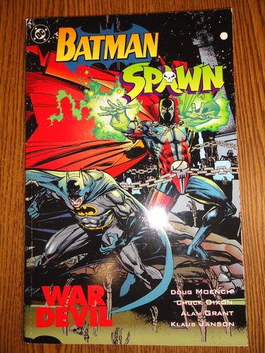 Batman / Spawn War Devil #1 Graphic Novel Moench Dixon Grant Janson TPB DC Image | eBay Australia