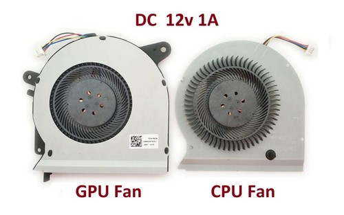 NEW CPU GPU Cooling Fan For ASUS ROG Strix GL503VS GL503V GL503VM FK07 ...
