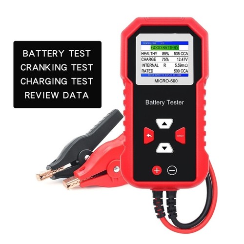 Car Battery Load Tester Household Battery Check Detectors Diagnostic ...