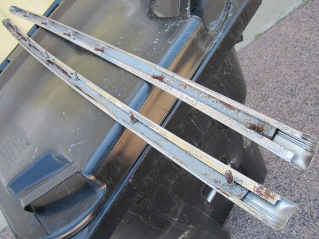 1946 CHEVY STYLEMASTER COUPE SEDAN HOOD SIDE TRIM MOLDINGS | eBay