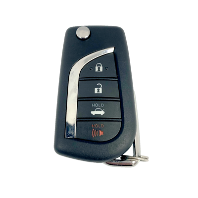 OEM TOYOTA Keyless Remote Fob Flip Key 4 Button OEM Toyota HYQ12BFB | eBay