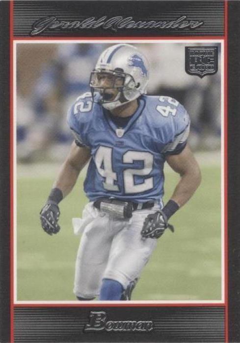 2007 Bowman - Gerald Alexander #228 (RC) for sale online | eBay